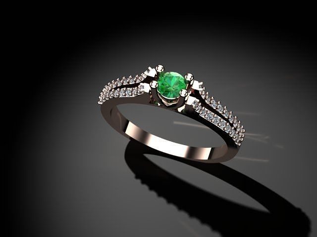 Rg Ring 3D model 3D printable | CGTrader