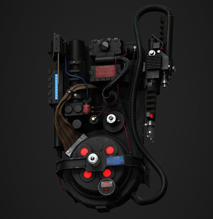 3D model Proton Pack Ghostbusters VR / AR / low-poly | CGTrader