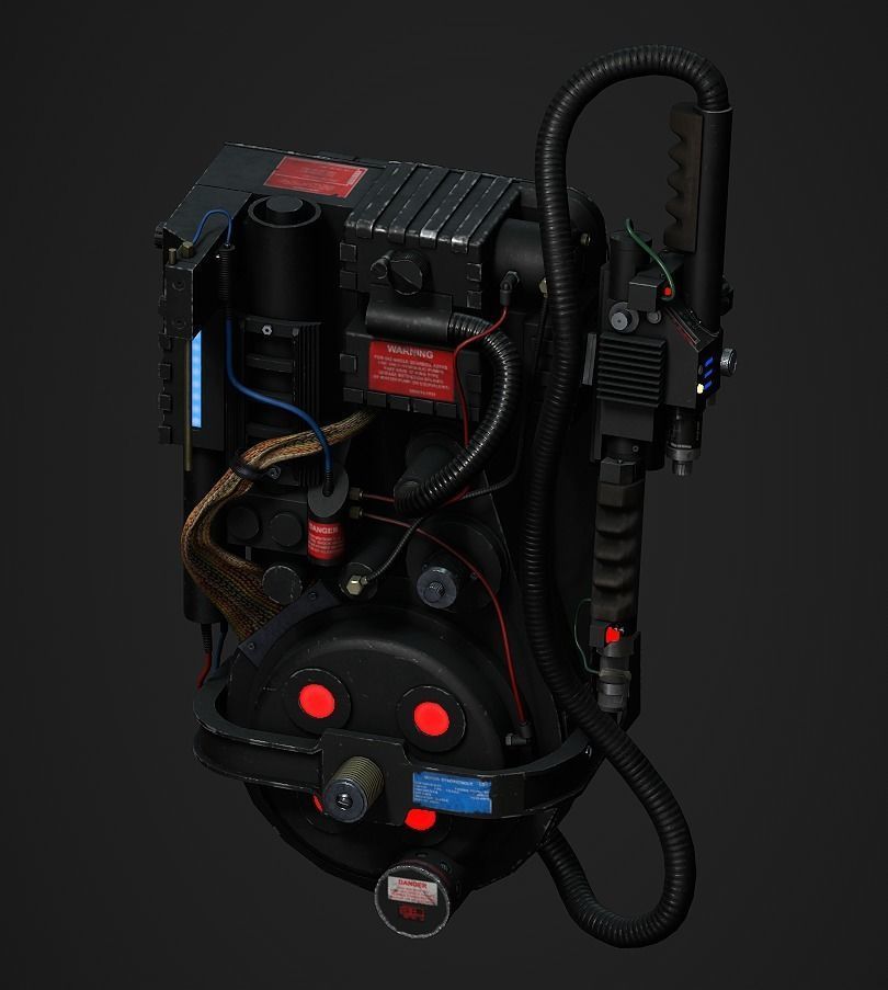 3D model Proton Pack Ghostbusters VR / AR / low-poly | CGTrader