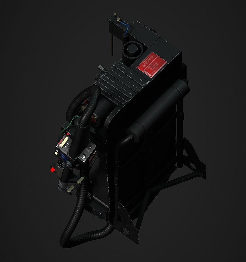 3D model Proton Pack Ghostbusters VR / AR / low-poly | CGTrader