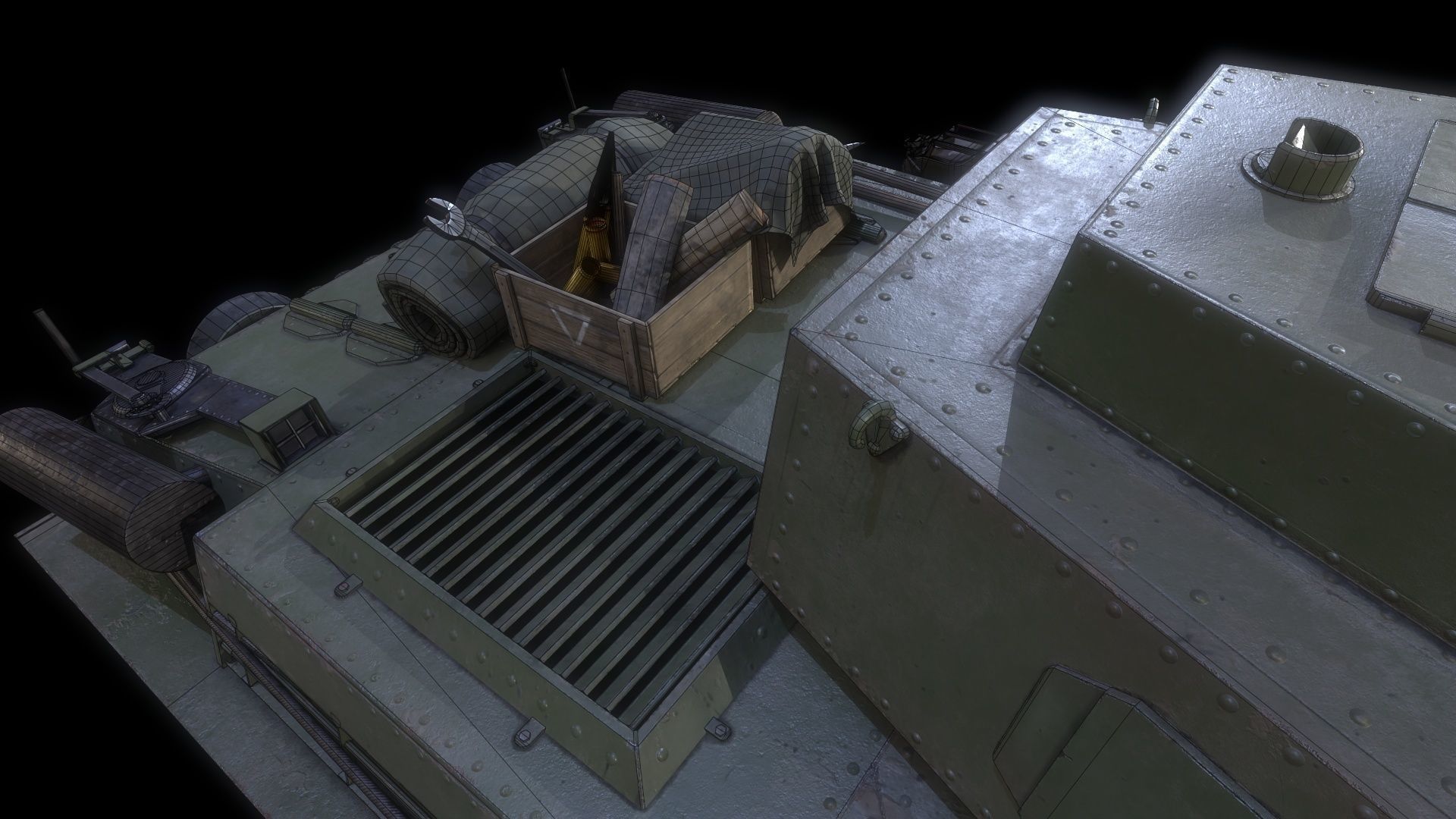 3D model 41M Turan tank VR / AR / low-poly | CGTrader