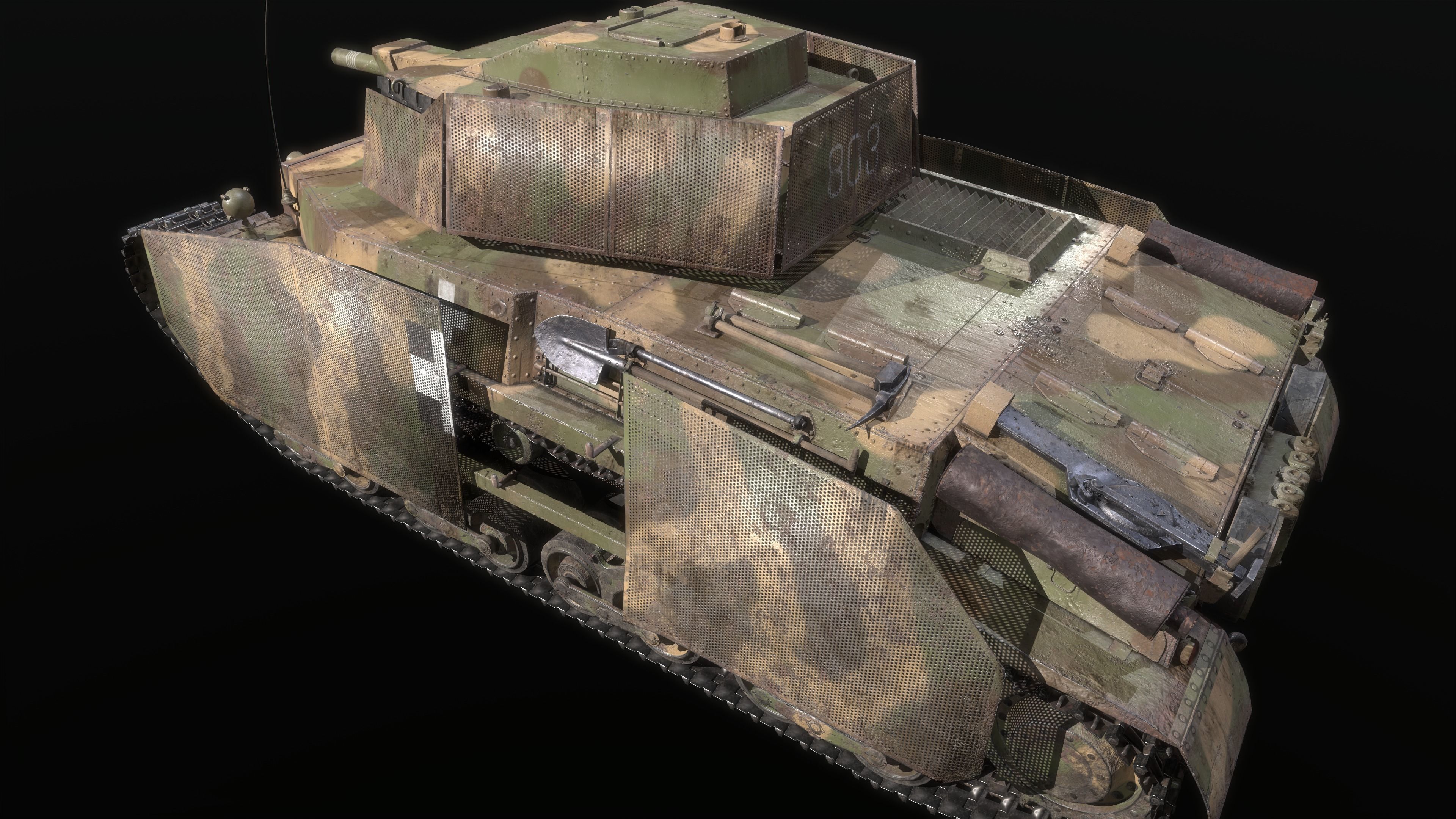 3D model 41M Turan tank VR / AR / low-poly | CGTrader