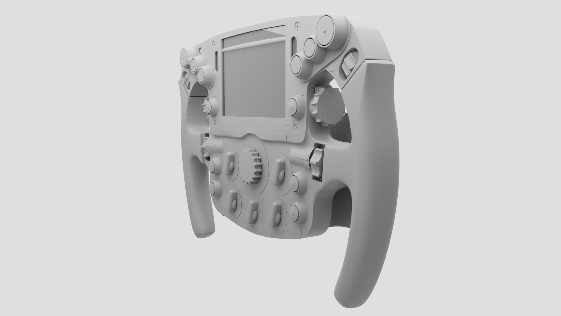 F1 steering wheel 3D model | CGTrader