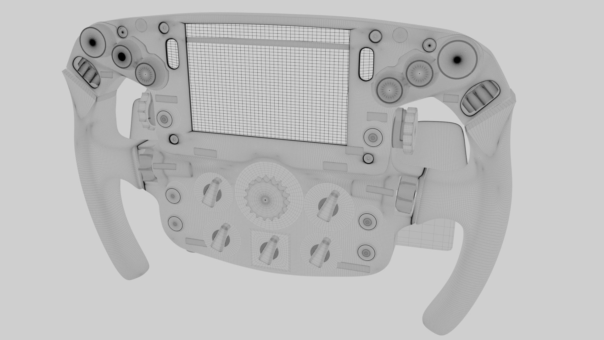 F1 steering wheel 3D model | CGTrader