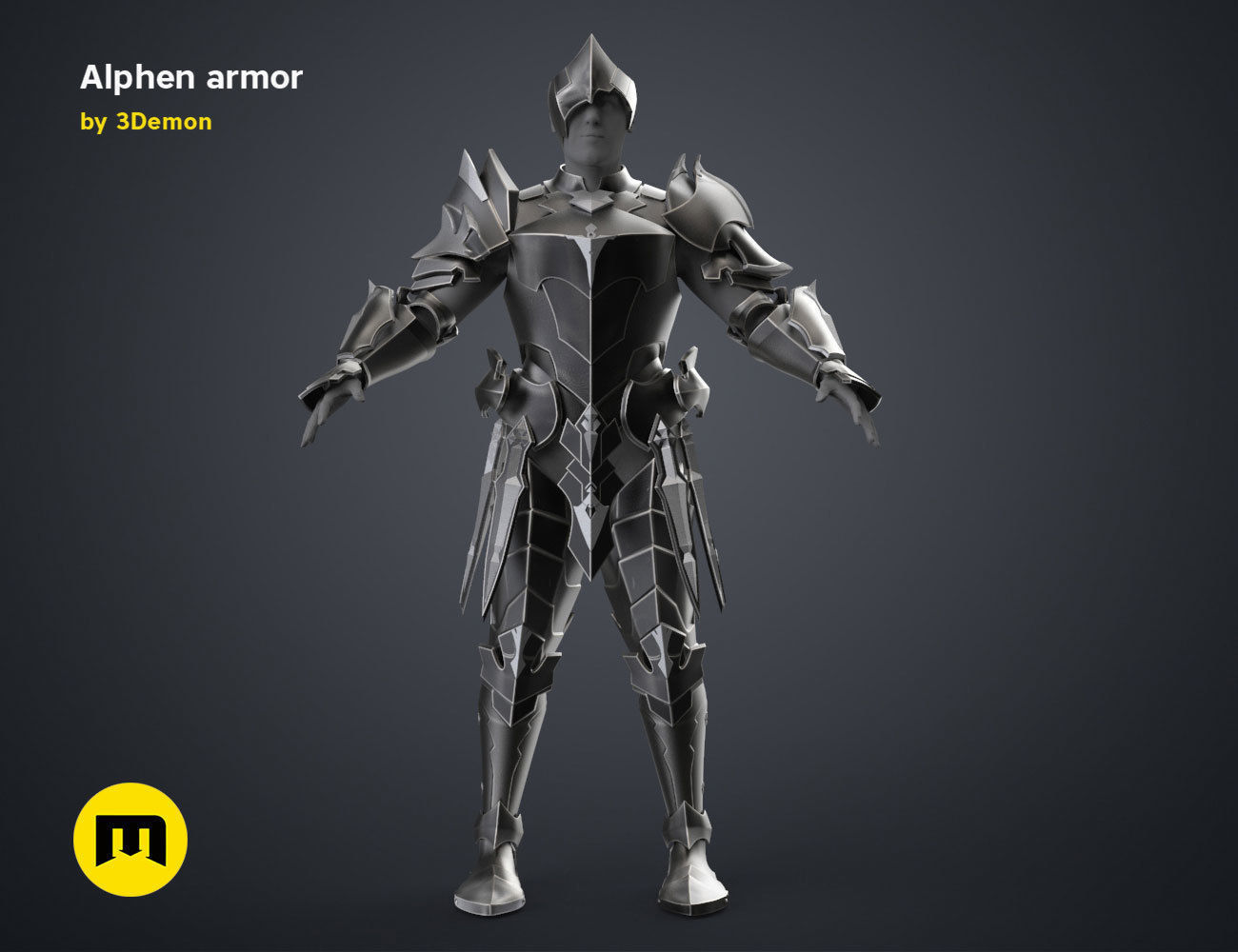 Alphen Armor - Tales of Arise 3D model 3D printable | CGTrader