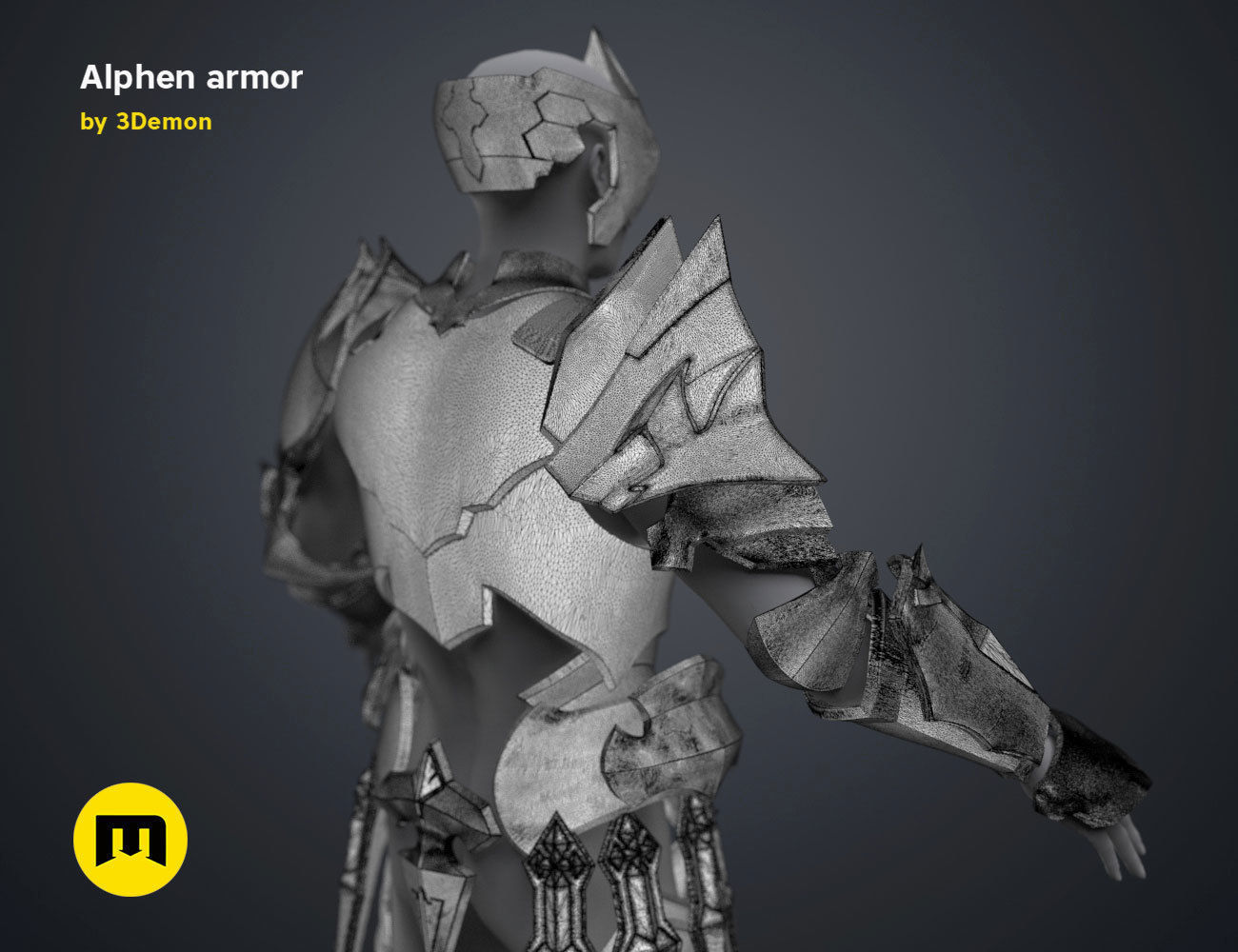 Alphen Armor - Tales of Arise 3D model 3D printable | CGTrader