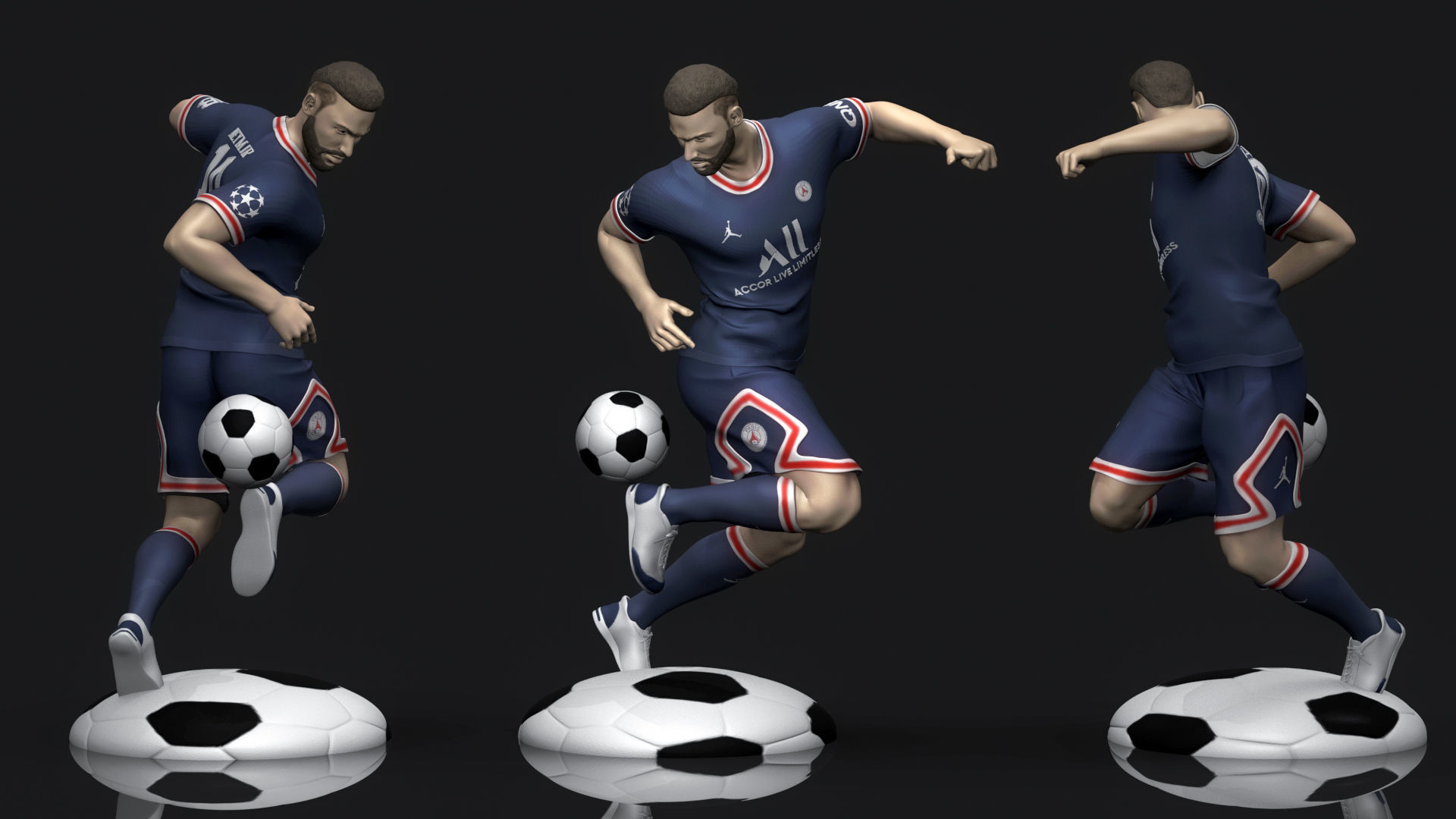 Neymar JR 3D Printable 6 3D model 3D printable | CGTrader