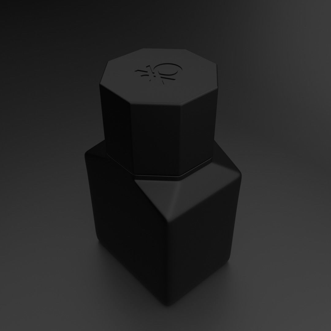 3D model black perfume VR / AR / low-poly | CGTrader