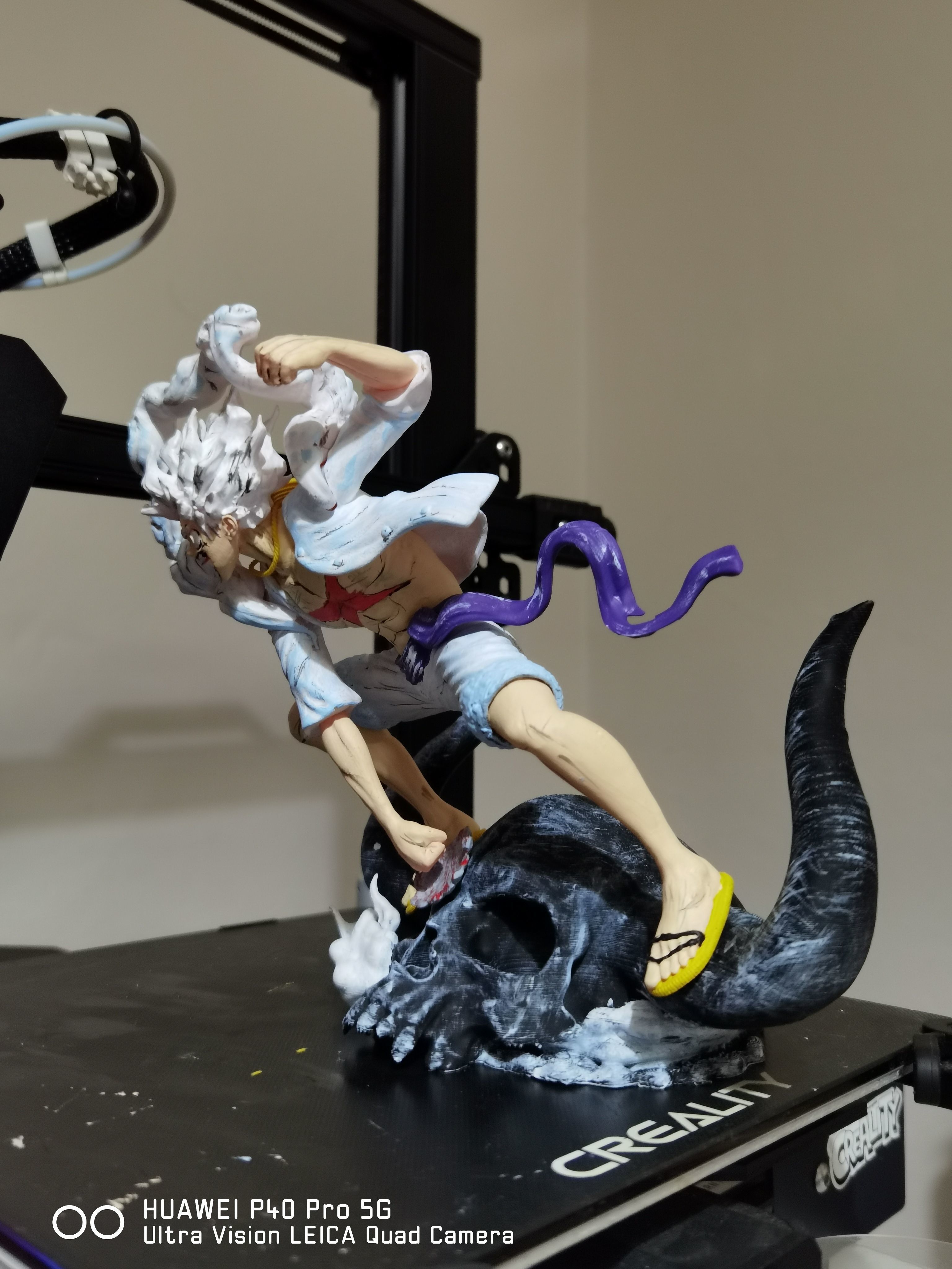 luffy GEAR 5 3D model 3D printable | CGTrader