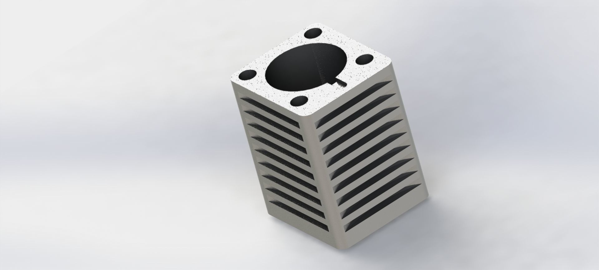 cylinder body 3D model | CGTrader