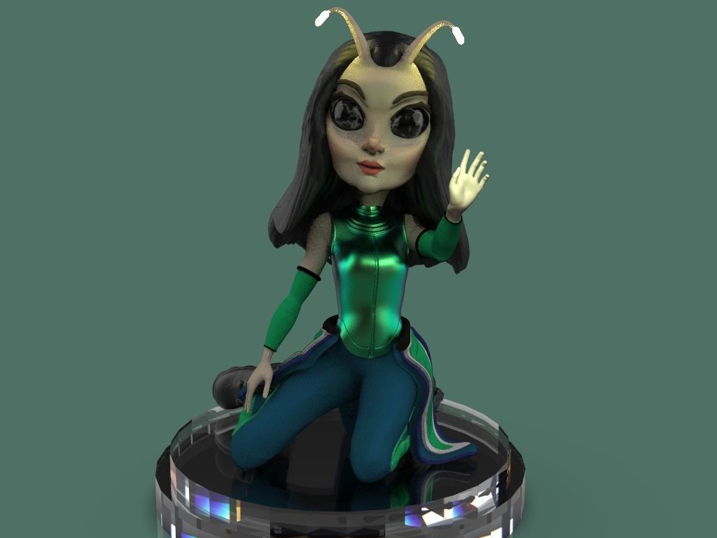 Mantis and Groot 3D model 3D printable | CGTrader
