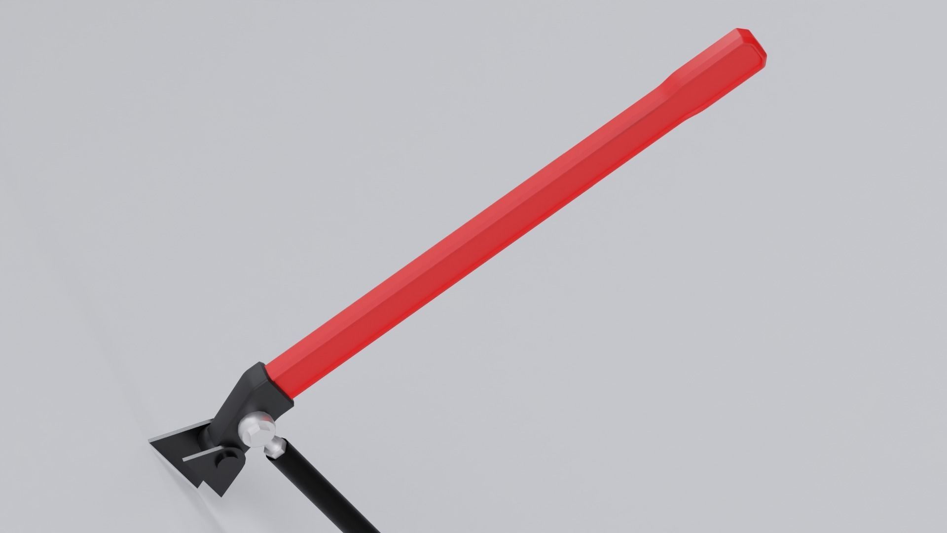 3D model Hydraulic handbrake with extension rod VR / AR / low-poly ...