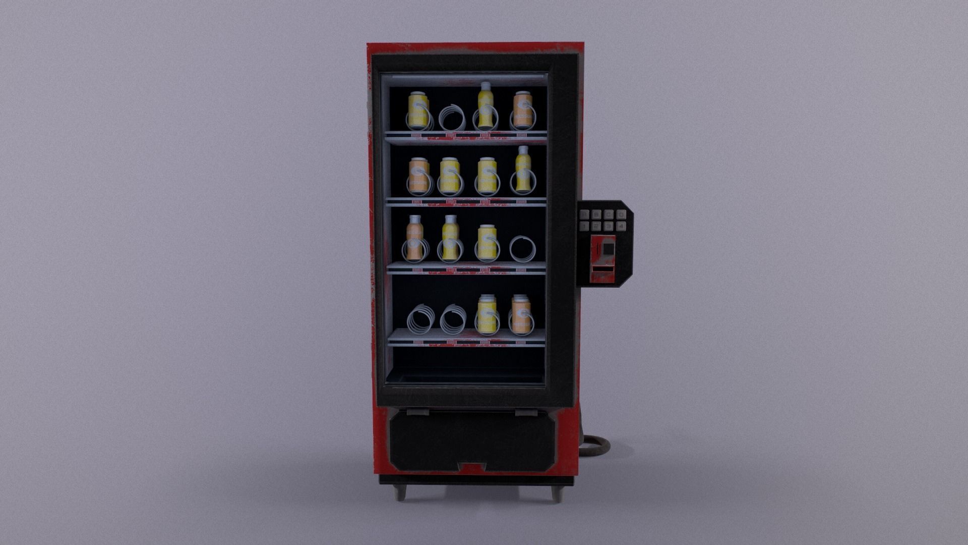 3D model Vending Machine VR / AR / low-poly | CGTrader