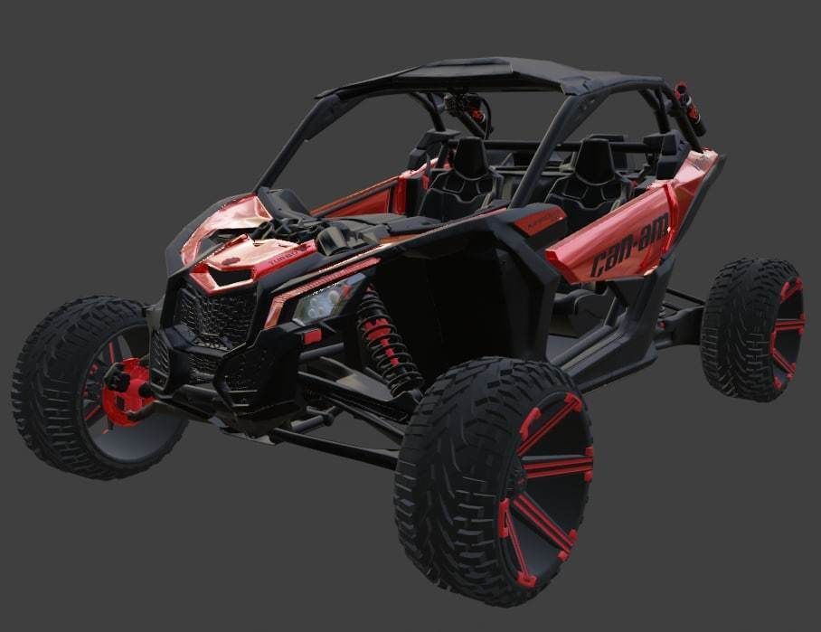 Can Am 3D model | CGTrader