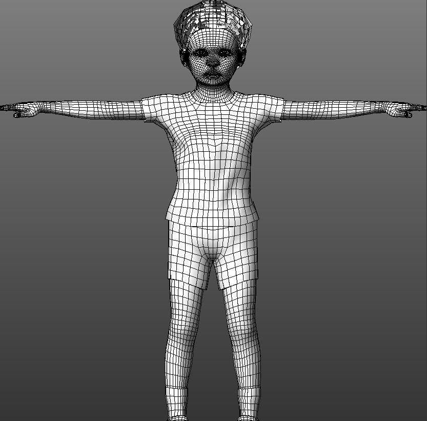 3D model YANG BOY 12 Y MODEL VR / AR / low-poly | CGTrader