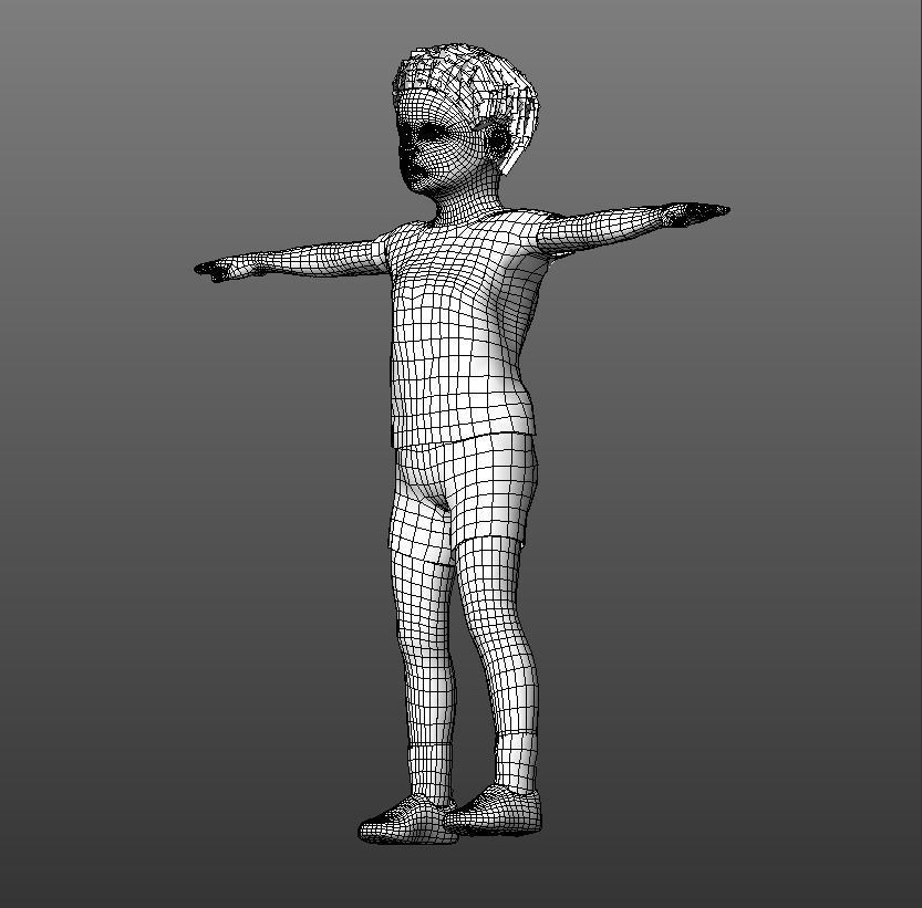 3D model YANG BOY 12 Y MODEL VR / AR / low-poly | CGTrader