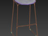 Prostoria Monk barstool 3D model | CGTrader