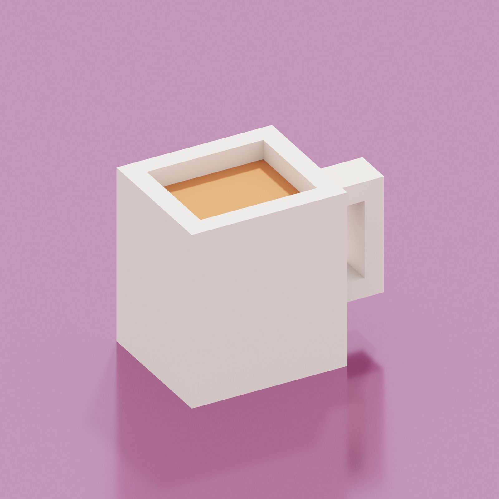 3D model Teacup 1 Voxel VR / AR / low-poly | CGTrader