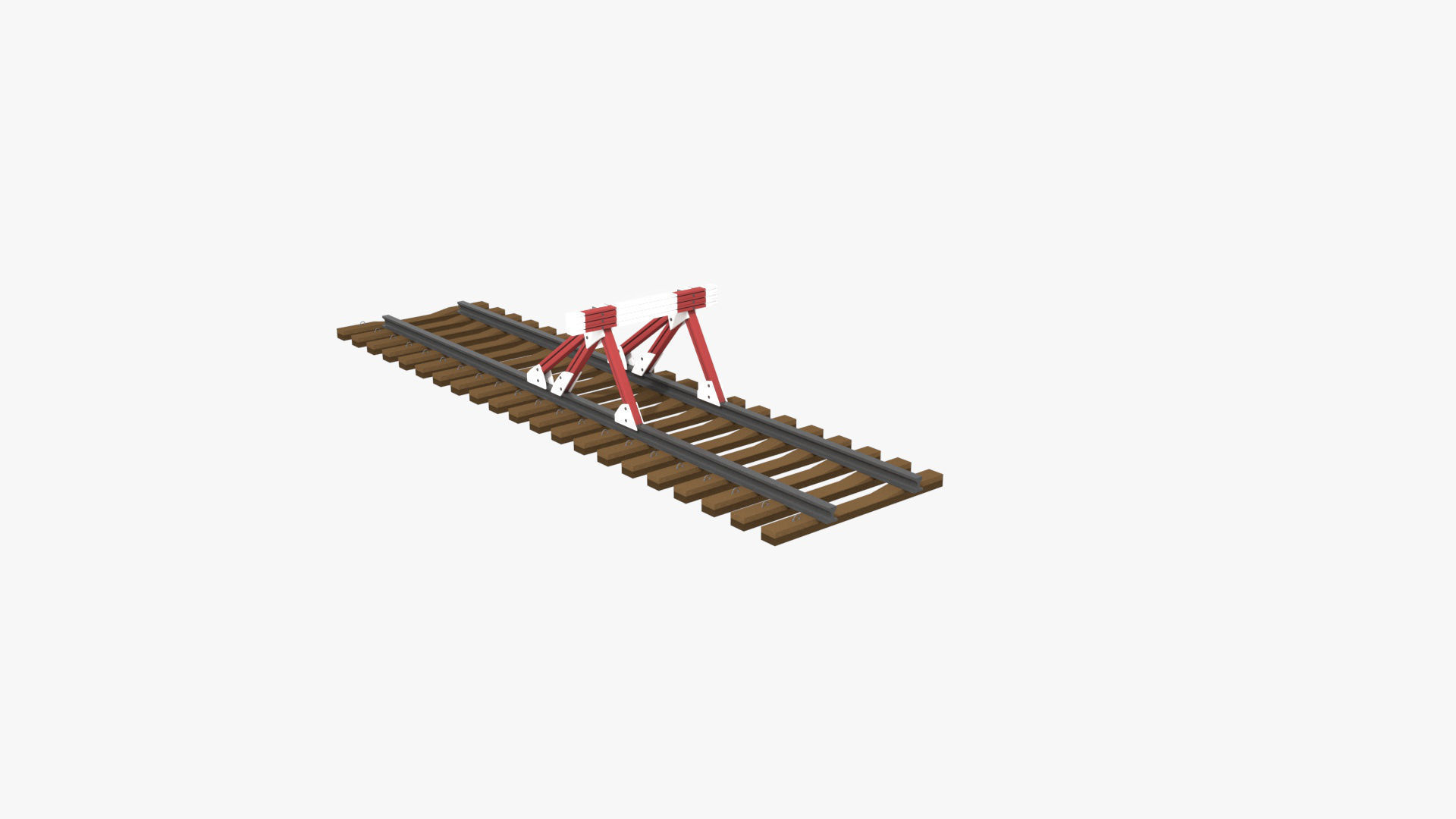 Railway Buffer Stop 3D model | CGTrader