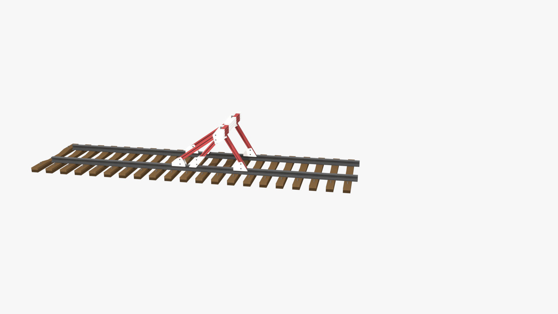 Railway Buffer Stop 3D model | CGTrader