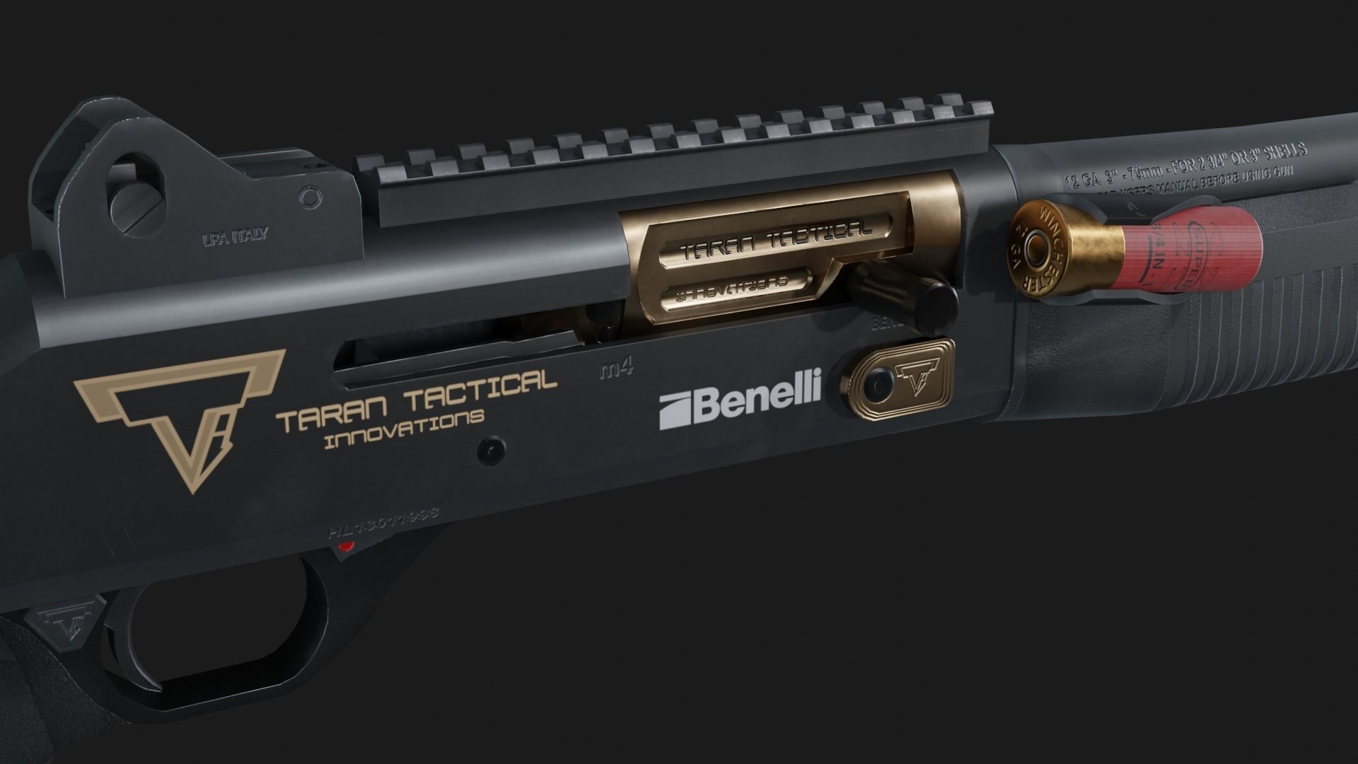 TTI Benelli M4 Super 90 from John Wick Chapter 2 - Game Asset free VR ...