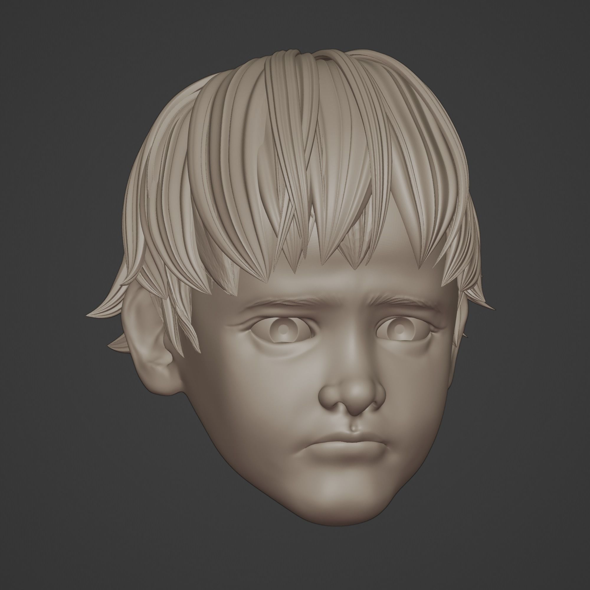 Omega Head Sculpt 3D model 3D printable | CGTrader