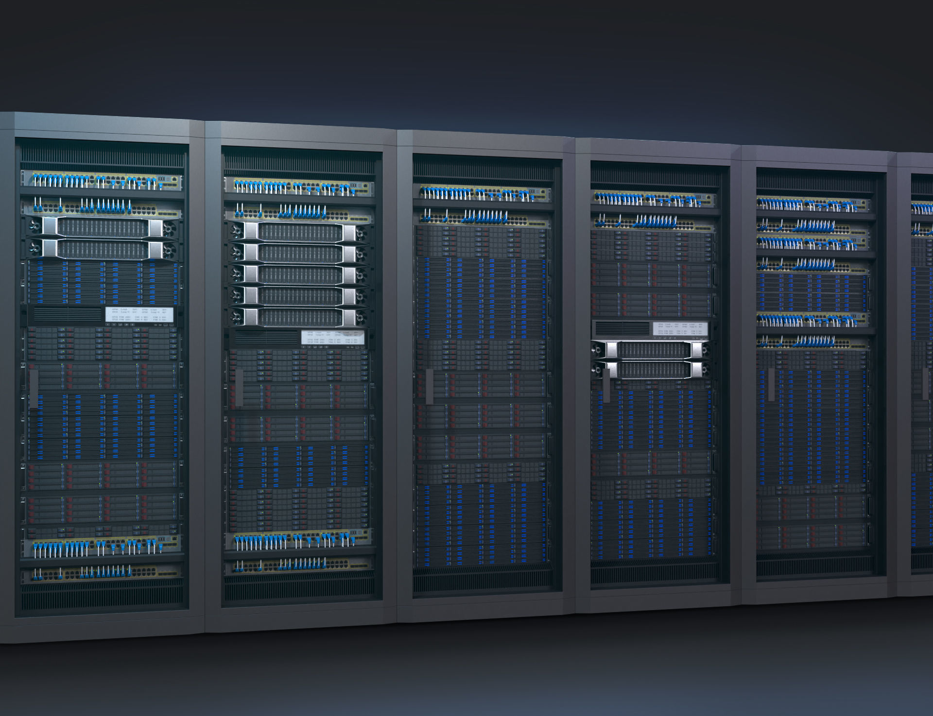 3D model Modular Server Rack VR / AR / low-poly | CGTrader