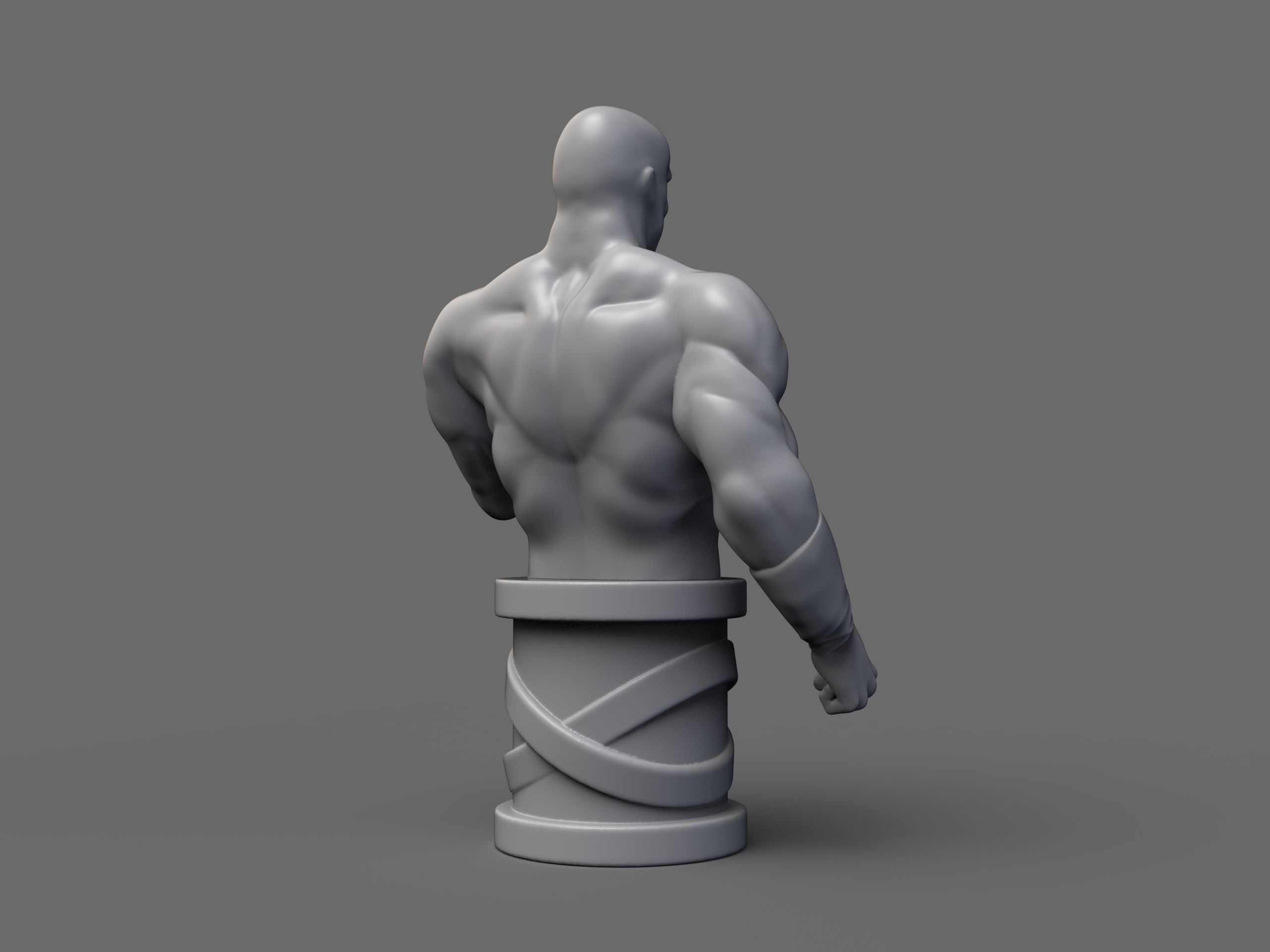 White Tiger - Tigre Bianca - Marvel inspired BUST 3D model 3D printable ...