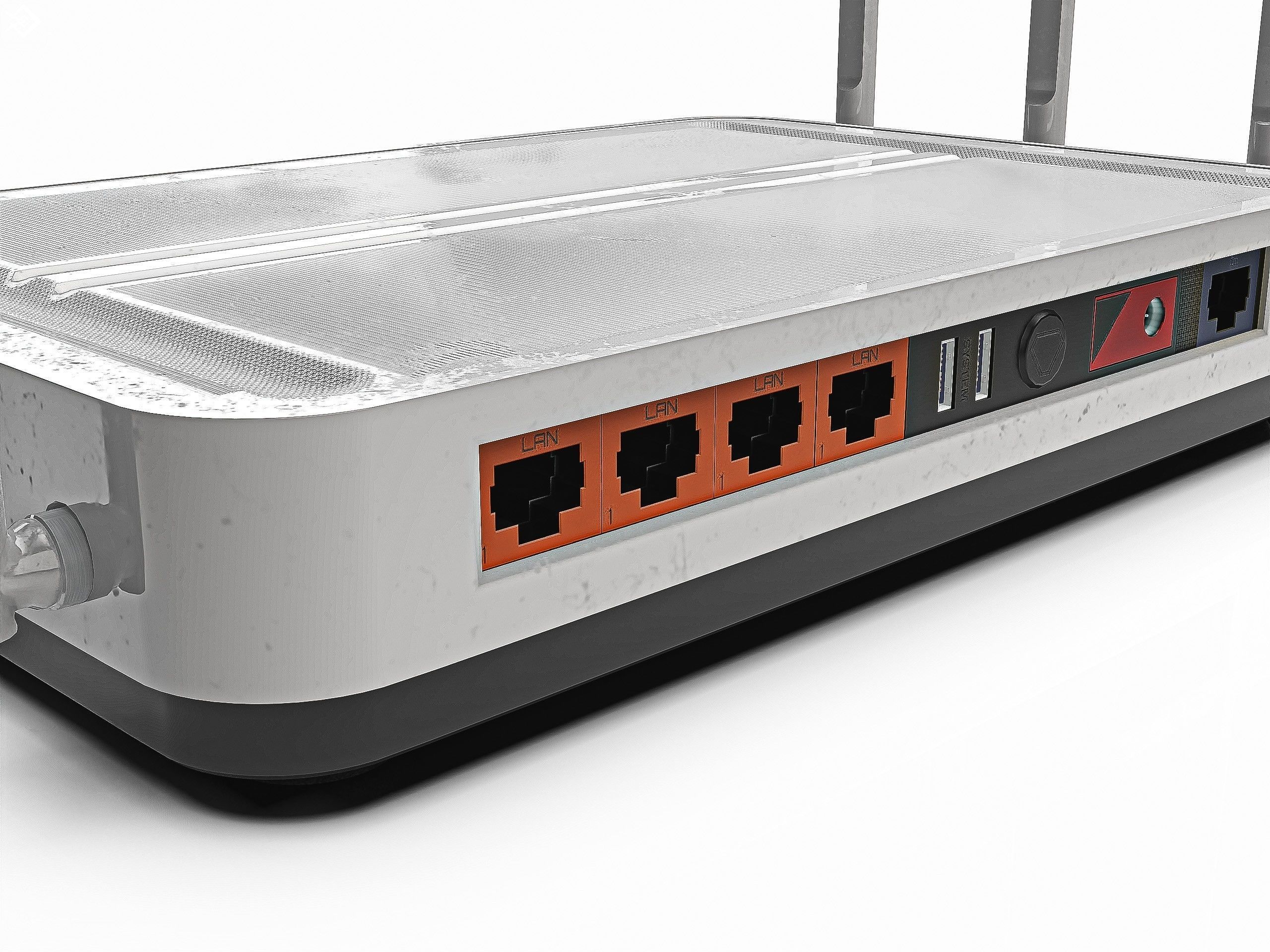 3D model Router PBR 2 Types VR / AR / low-poly | CGTrader