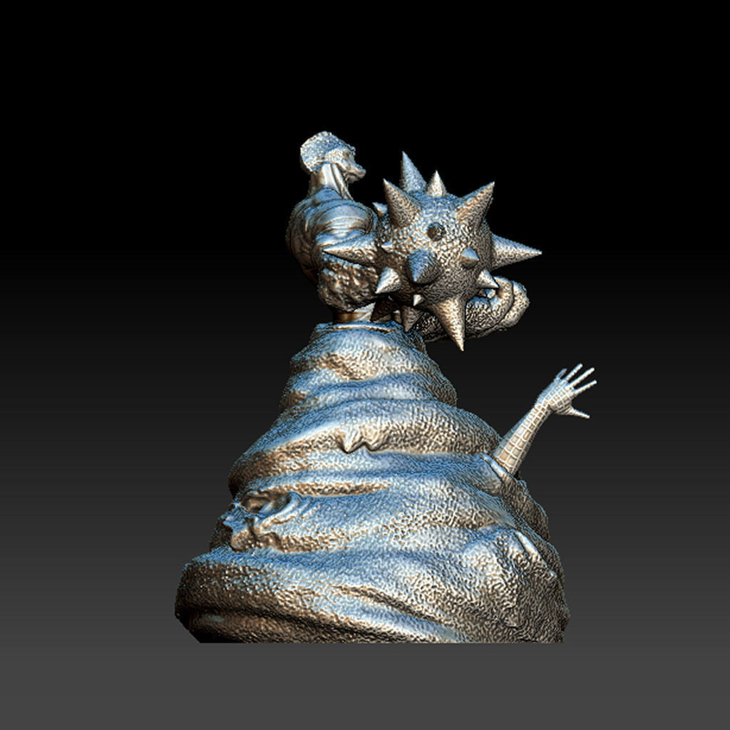 Sandman statue of man free 3D model 3D printable | CGTrader