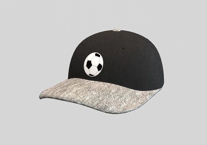 soccer cap 3D model | CGTrader