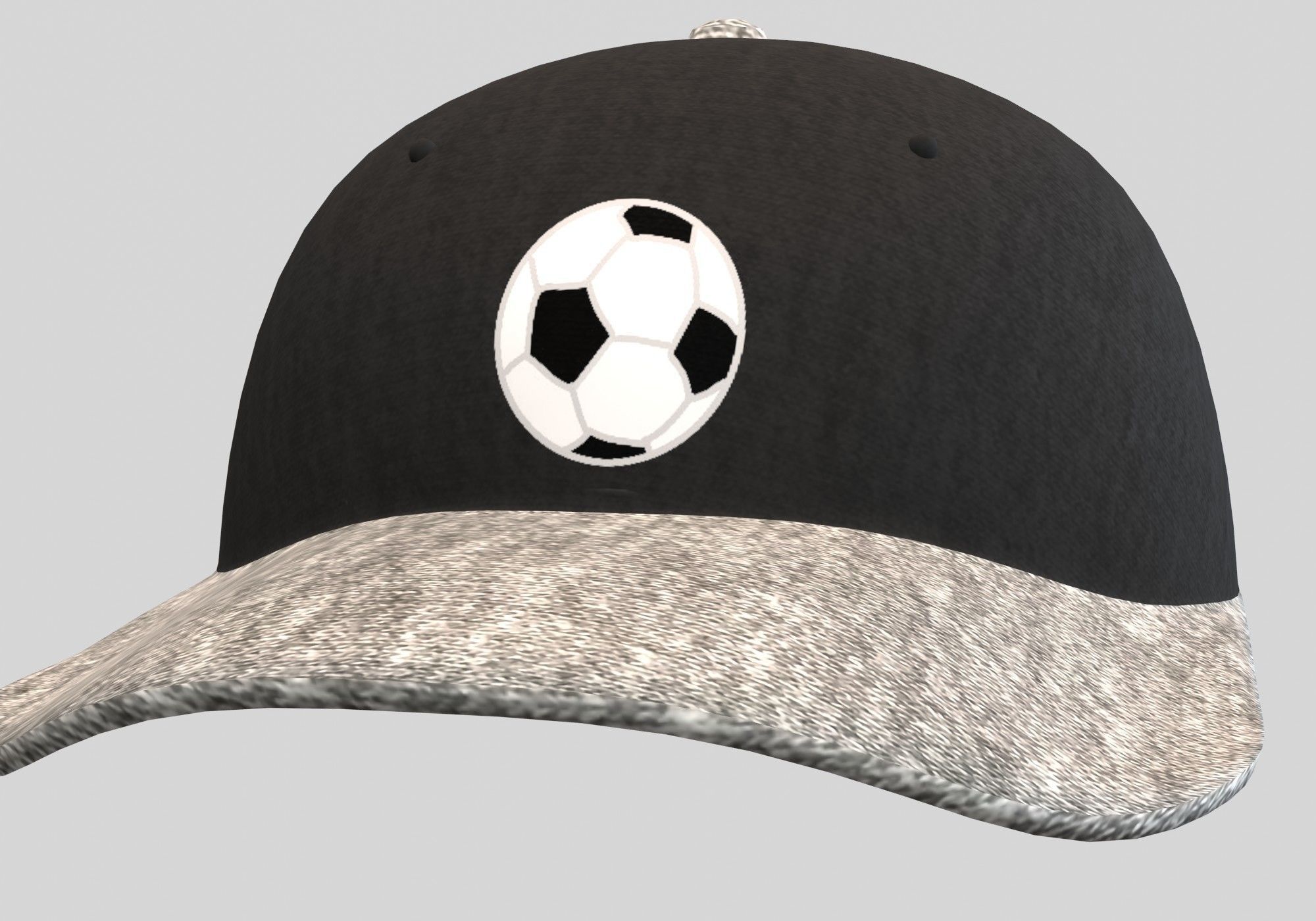soccer cap 3D model | CGTrader