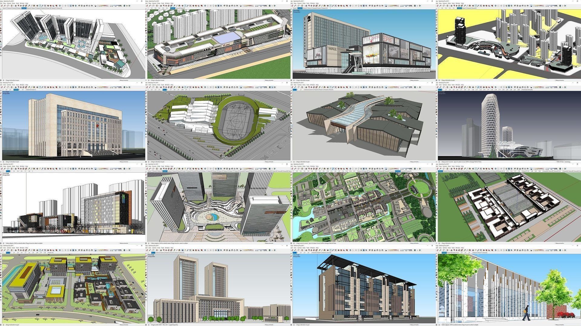 Collection 100 Sketchup diverse models | CGTrader