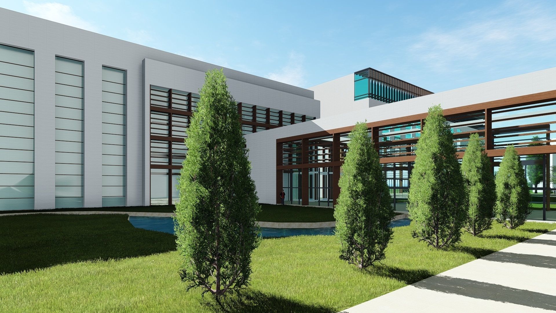 Sketchup Hospital F2 with Render and Lumion file 3D model | CGTrader