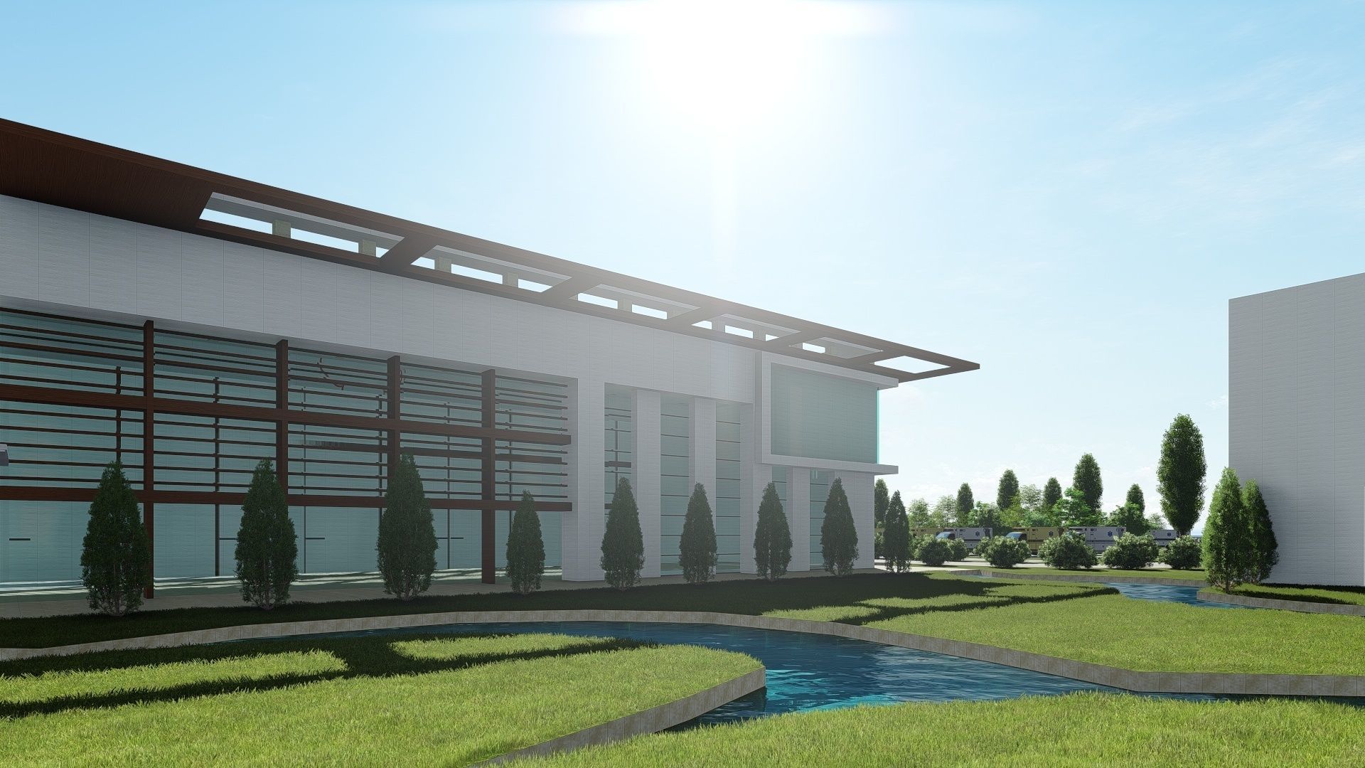 Sketchup Hospital F2 with Render and Lumion file 3D model | CGTrader