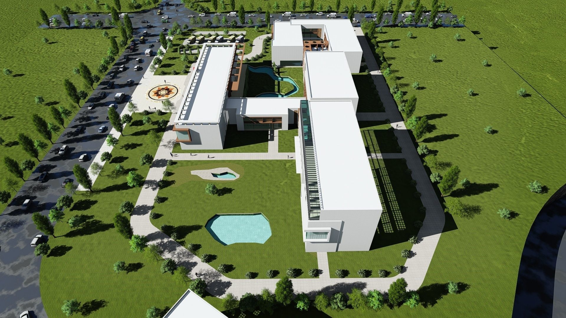 Sketchup Hospital F2 with Render and Lumion file 3D model | CGTrader