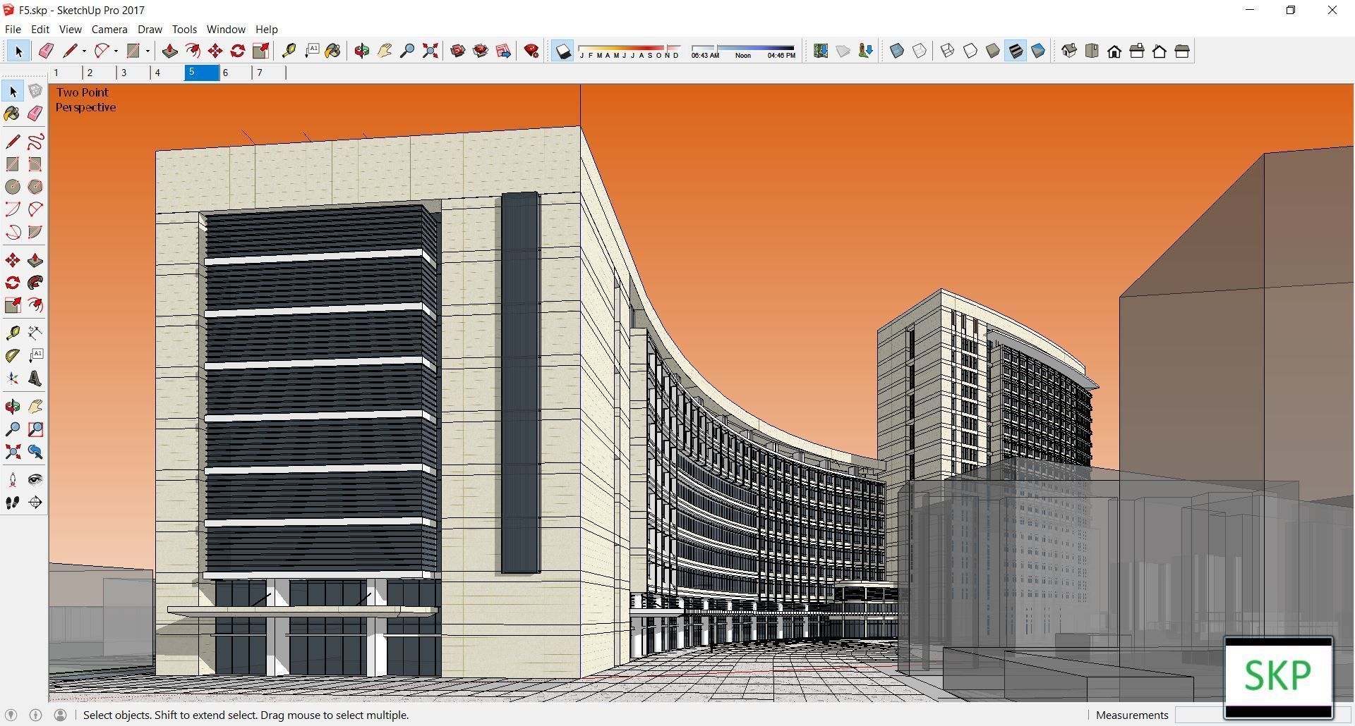 Sketchup Hospital F5 3D model | CGTrader