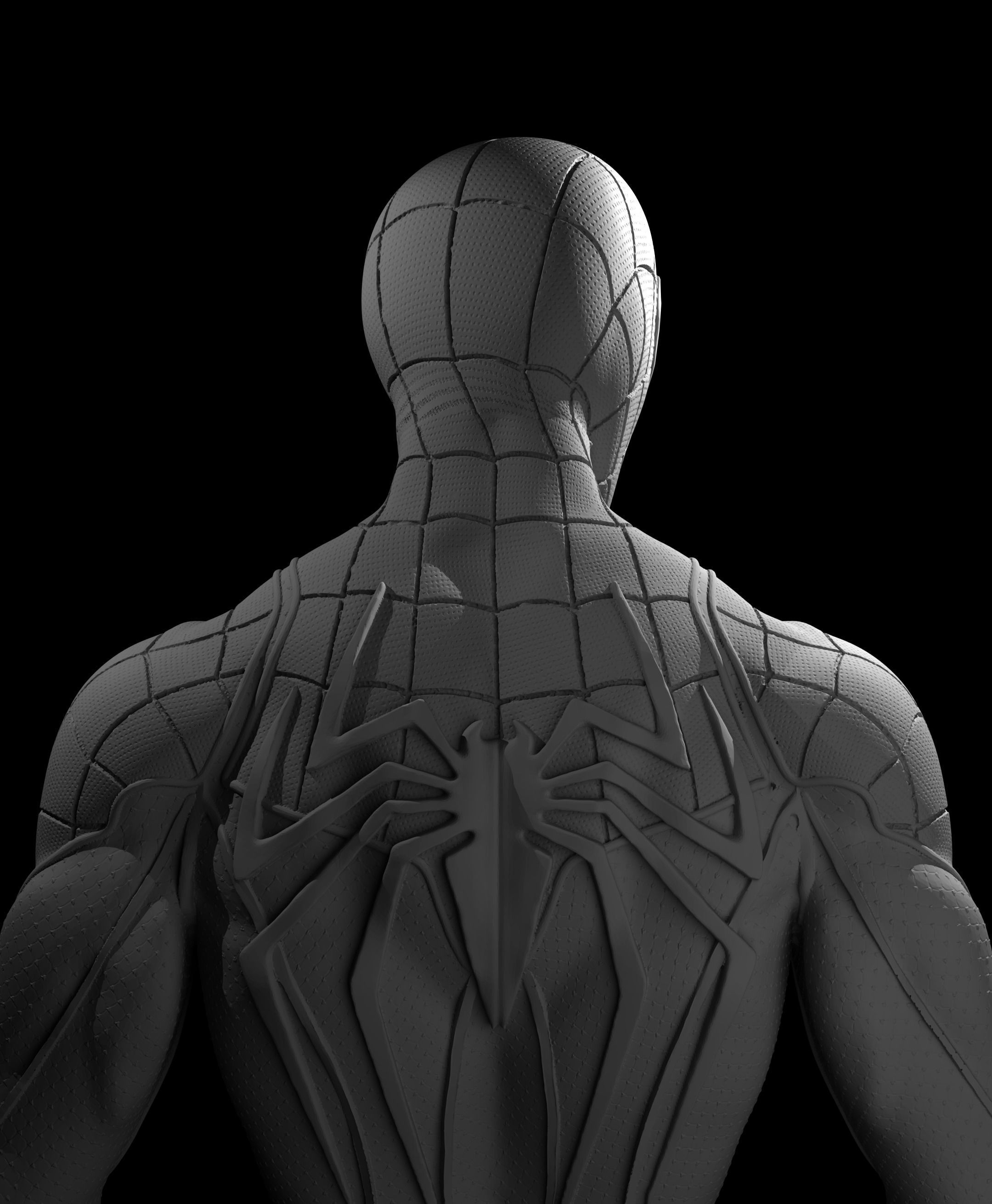 Spiderman Ps4 Suit 3D model 3D printable | CGTrader