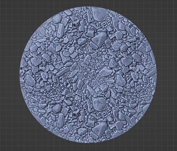 HD Base Set 1 - Rocky Ground 3D model 3D printable | CGTrader