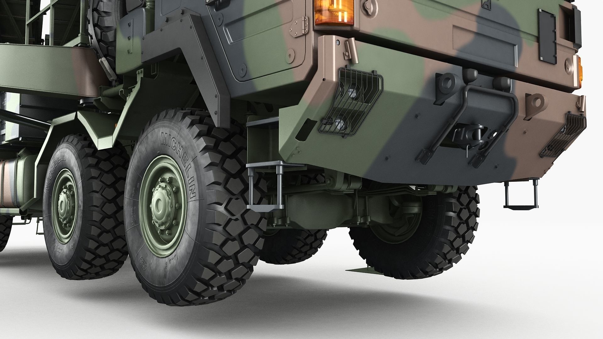 Rocket launcher MAN MIM-104 Patriot 3D model | CGTrader