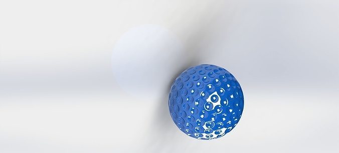 golf ball 3D model | CGTrader