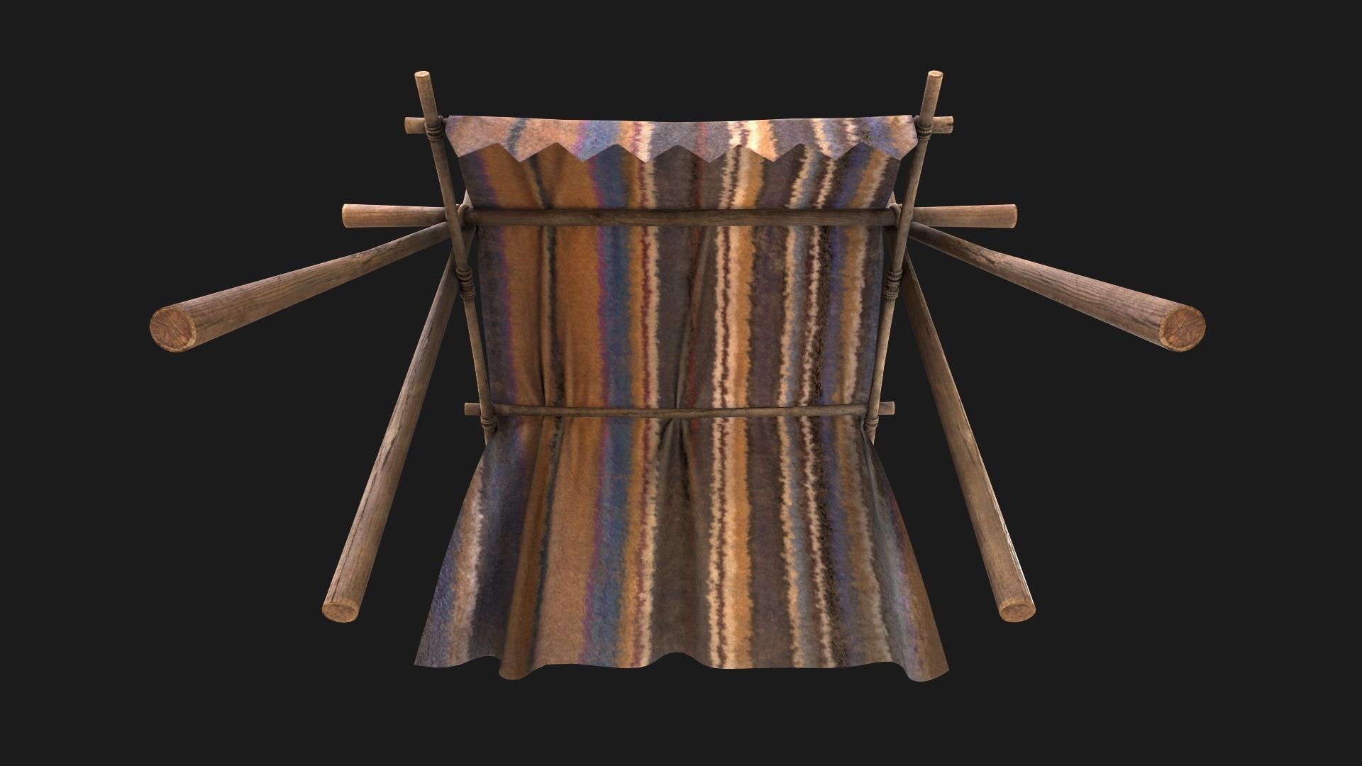 3D model Market Stand VR / AR / low-poly | CGTrader