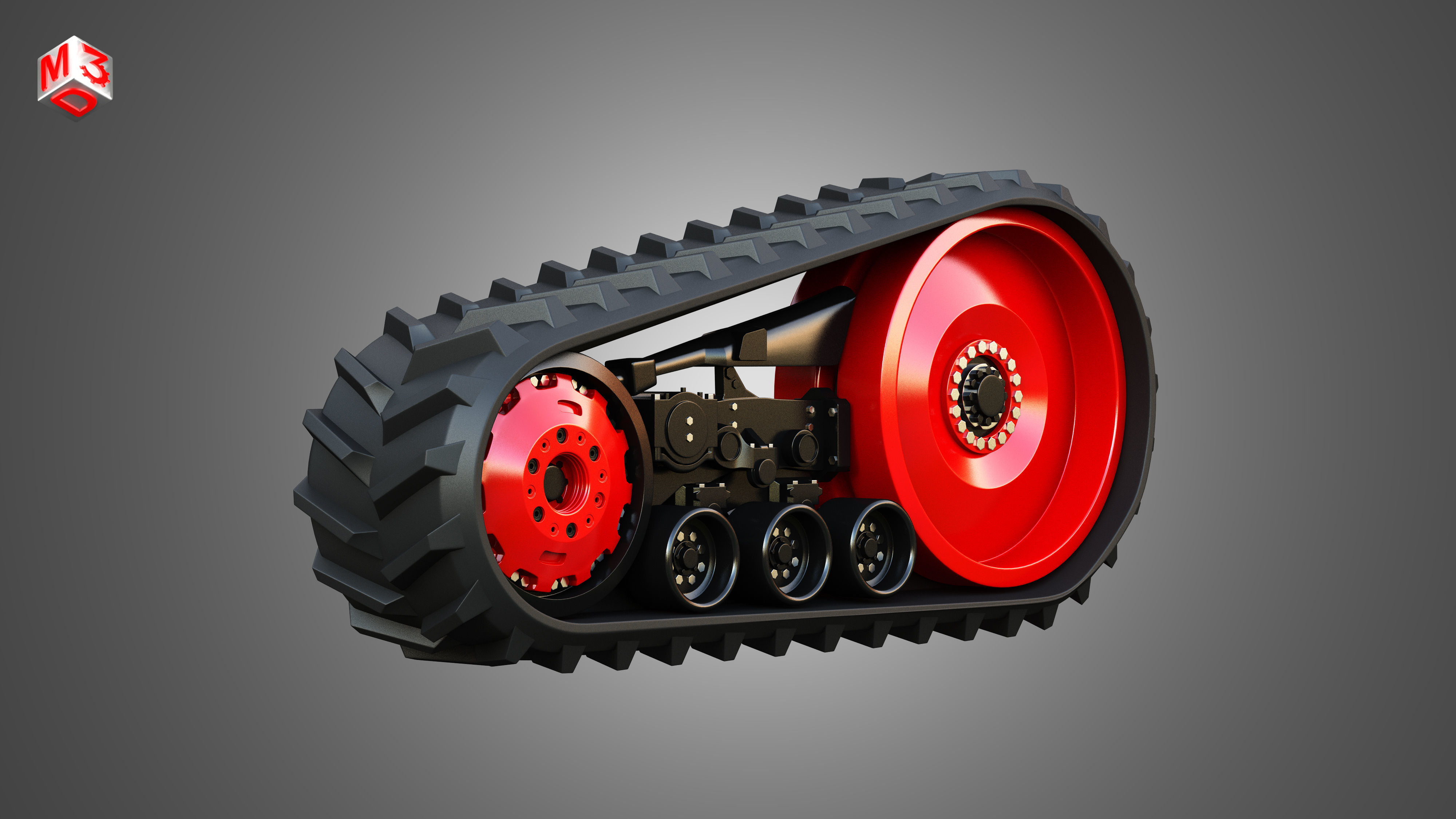 Crawlers - MT900 Tractor 3D model | CGTrader