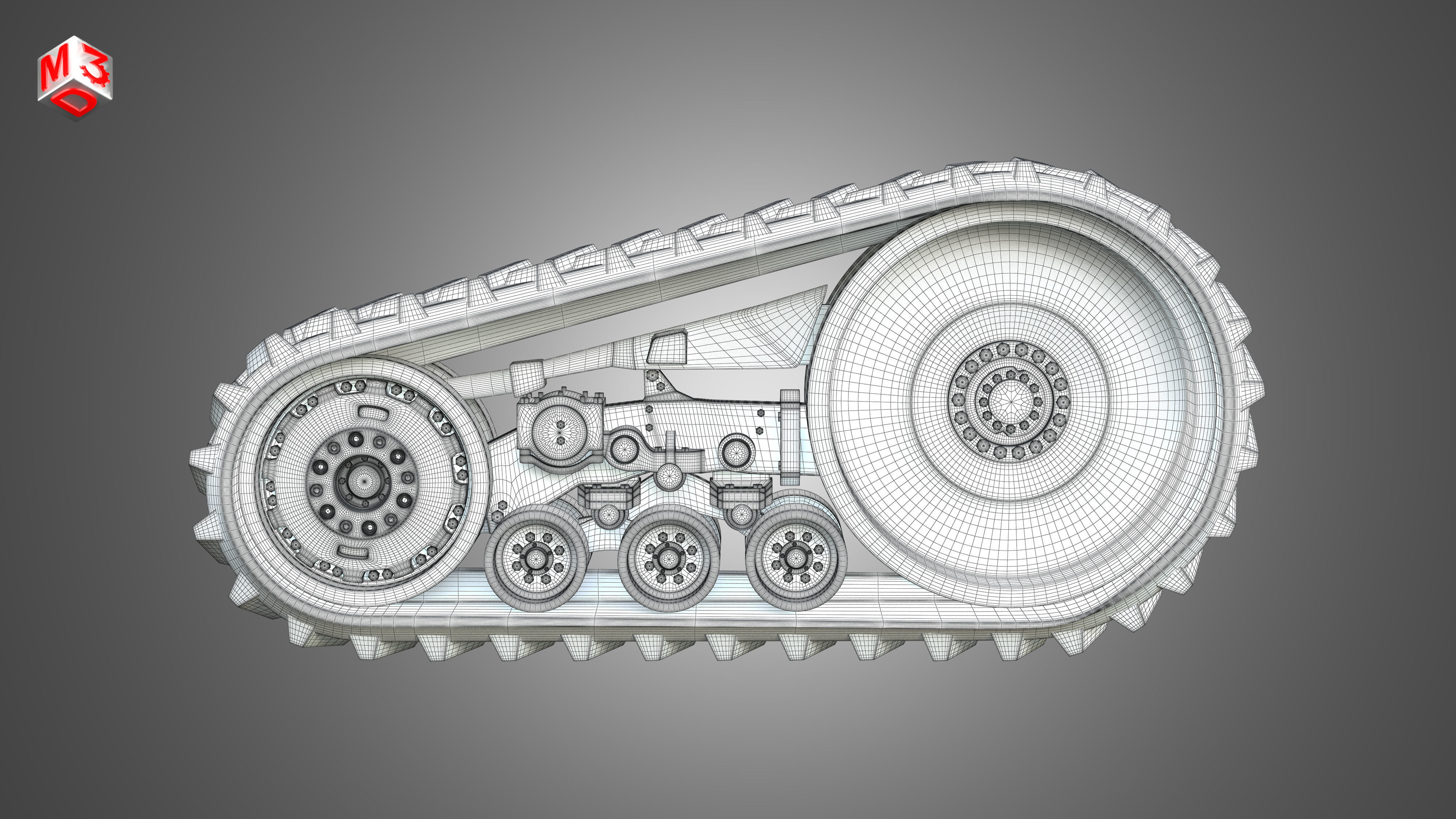 Crawlers - MT900 Tractor 3D model | CGTrader