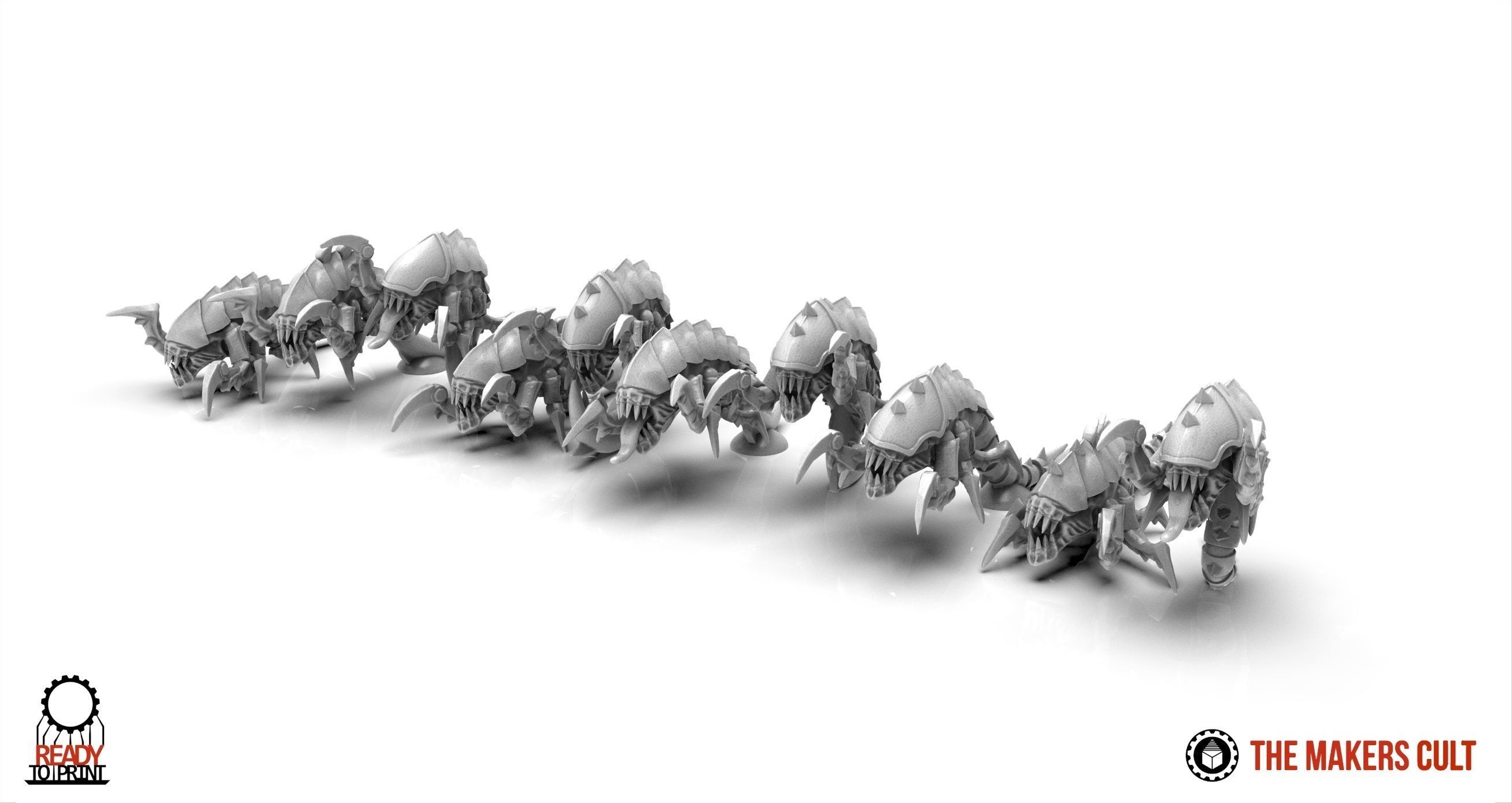 Iron Hive - Larvas 3D model 3D printable | CGTrader
