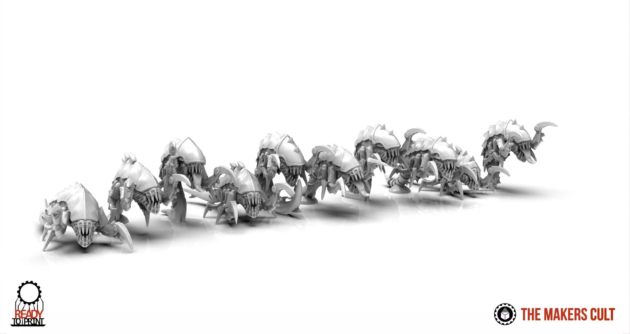 Iron Hive - Larvas 3D model 3D printable | CGTrader