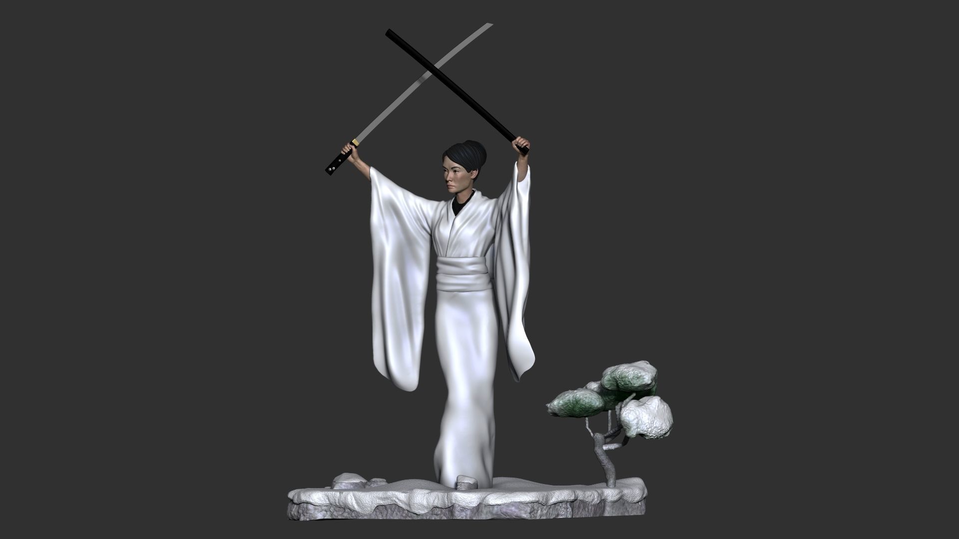 Kill Bill Diorama 3D model 3D printable | CGTrader