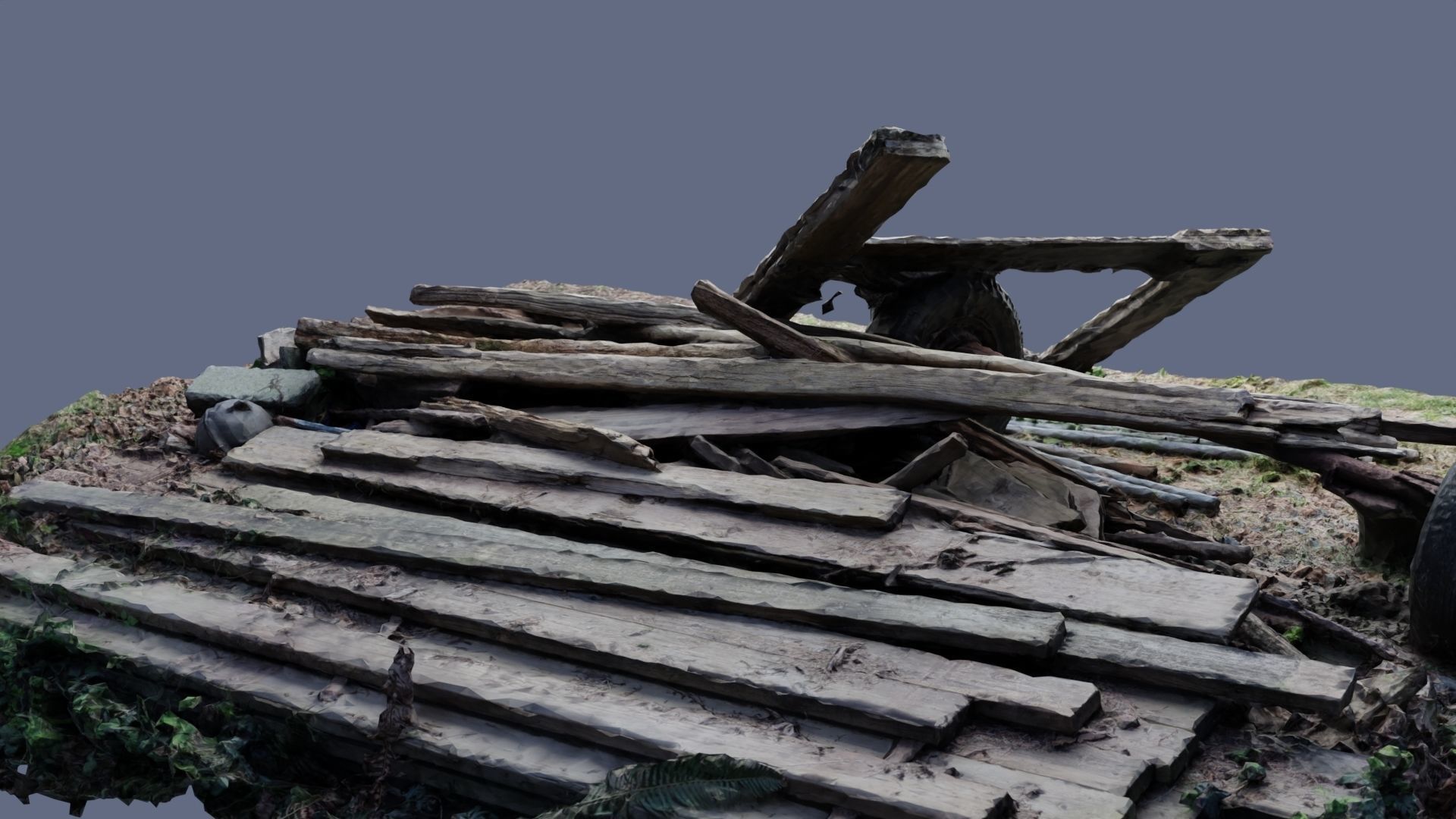 3D model Low-Poly Scanned Scrap Pile VR / AR / low-poly | CGTrader