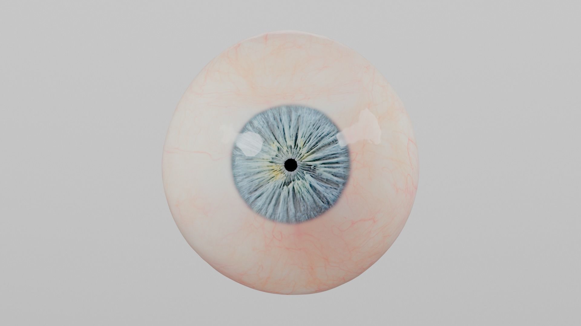 3D model Production-Ready Photorealistic Human Eye - Multicolor VR / AR ...