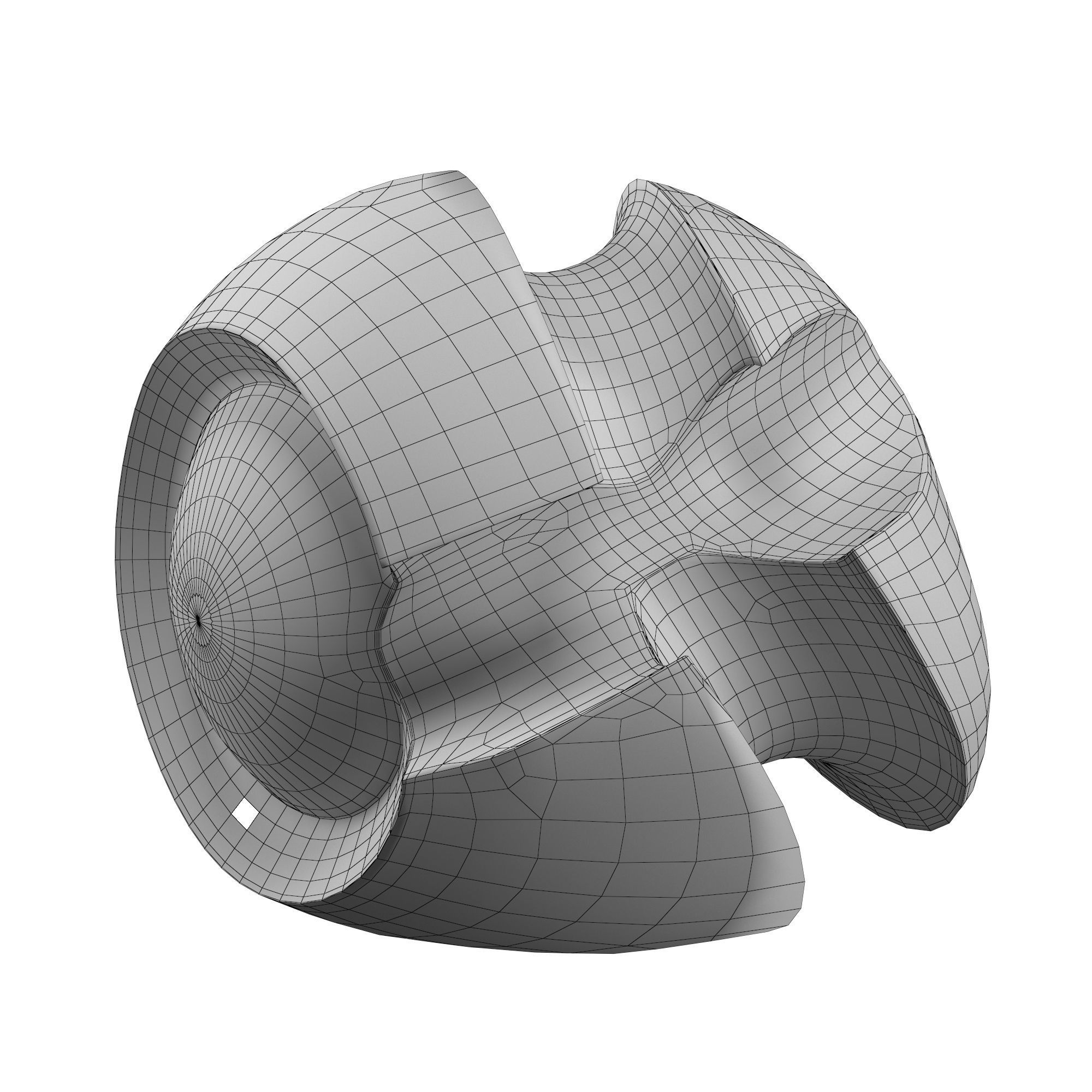 Ebb and Flow Sculpture 3D model | CGTrader